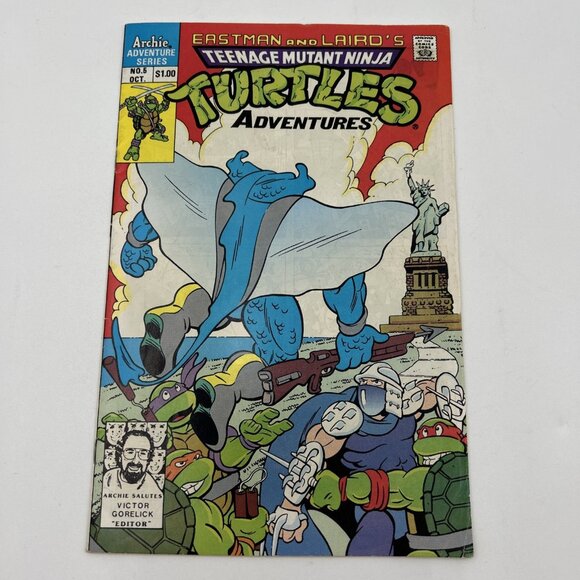 Toys | Tmnt Teenage Mutant Ninja Turtles Adventures 5 Eastman And ...